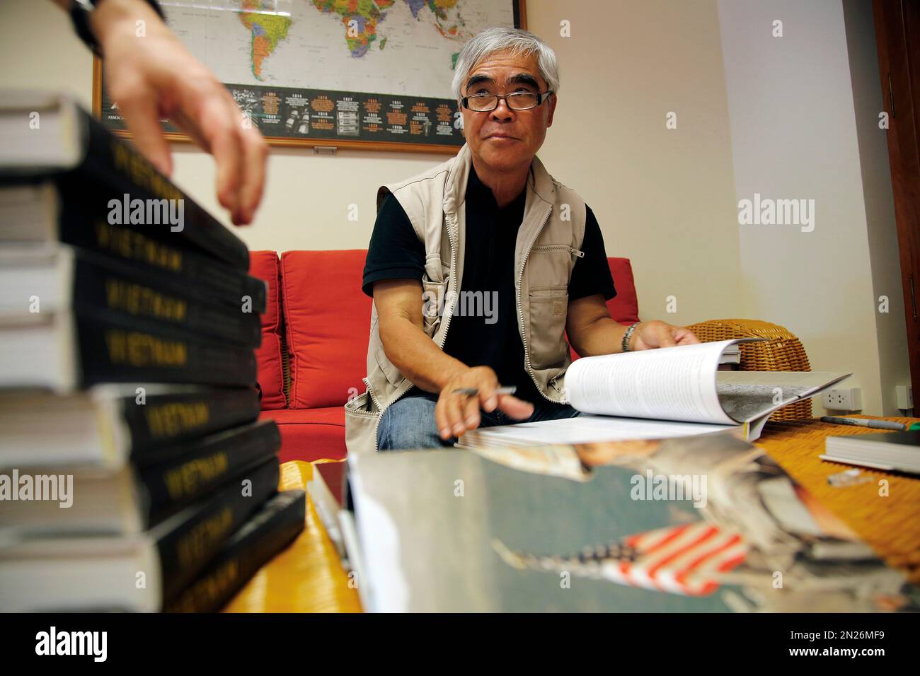 In this Wednesday, June 10, 2015, photograph, Pulitzer Prize winning ...