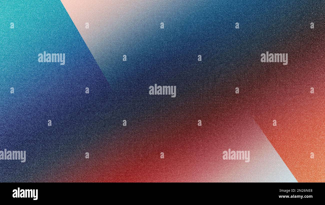 Abstract blurred grainy gradient background texture. Colorful digital ...