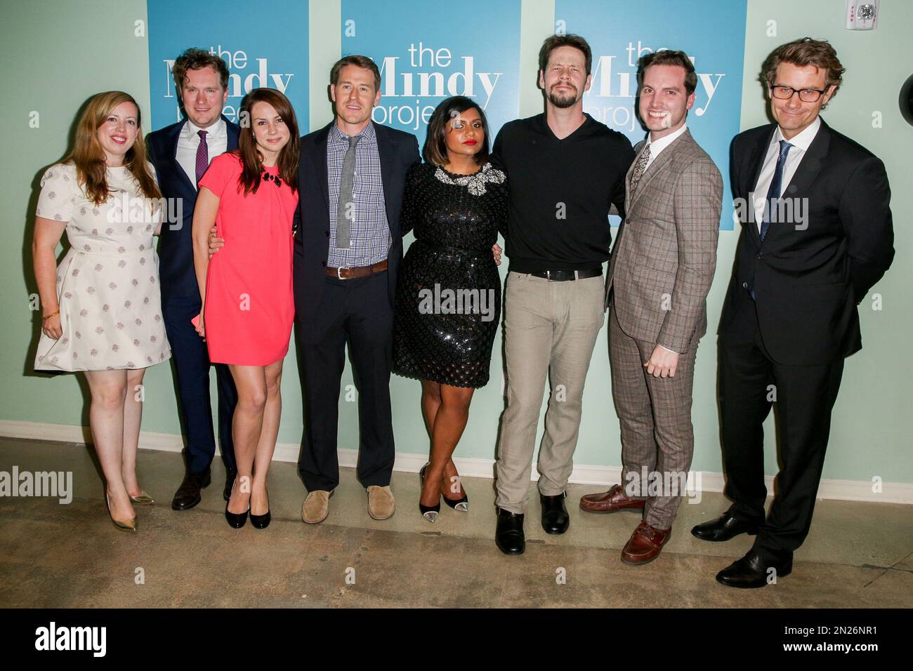 Lang Fisher, from left, Matt Warburton, Tracey Wigfield, David Stassen ...
