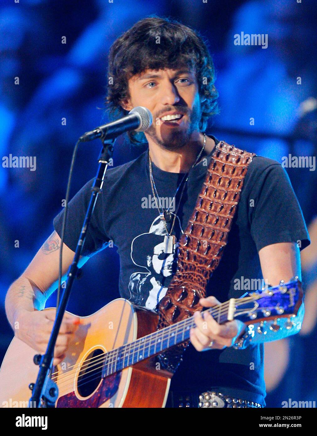 Chris Janson perform at the CMT Music Awards at Bridgestone Arena on ...