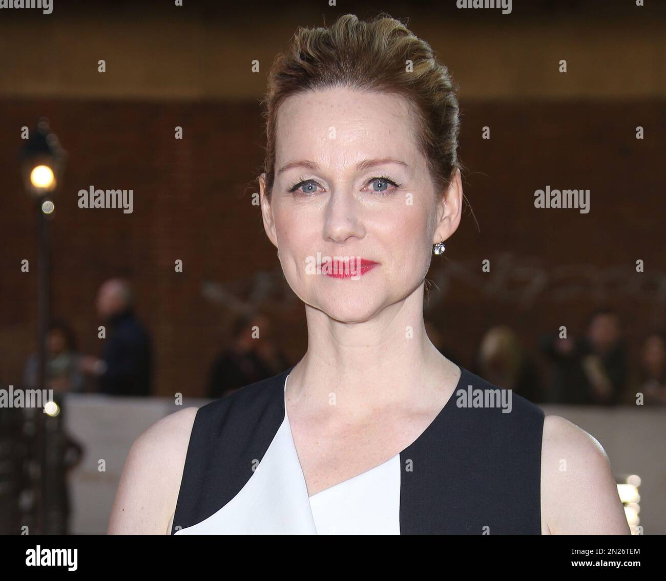 Laura Linney poses for photographers upon arrival at the premiere of ...