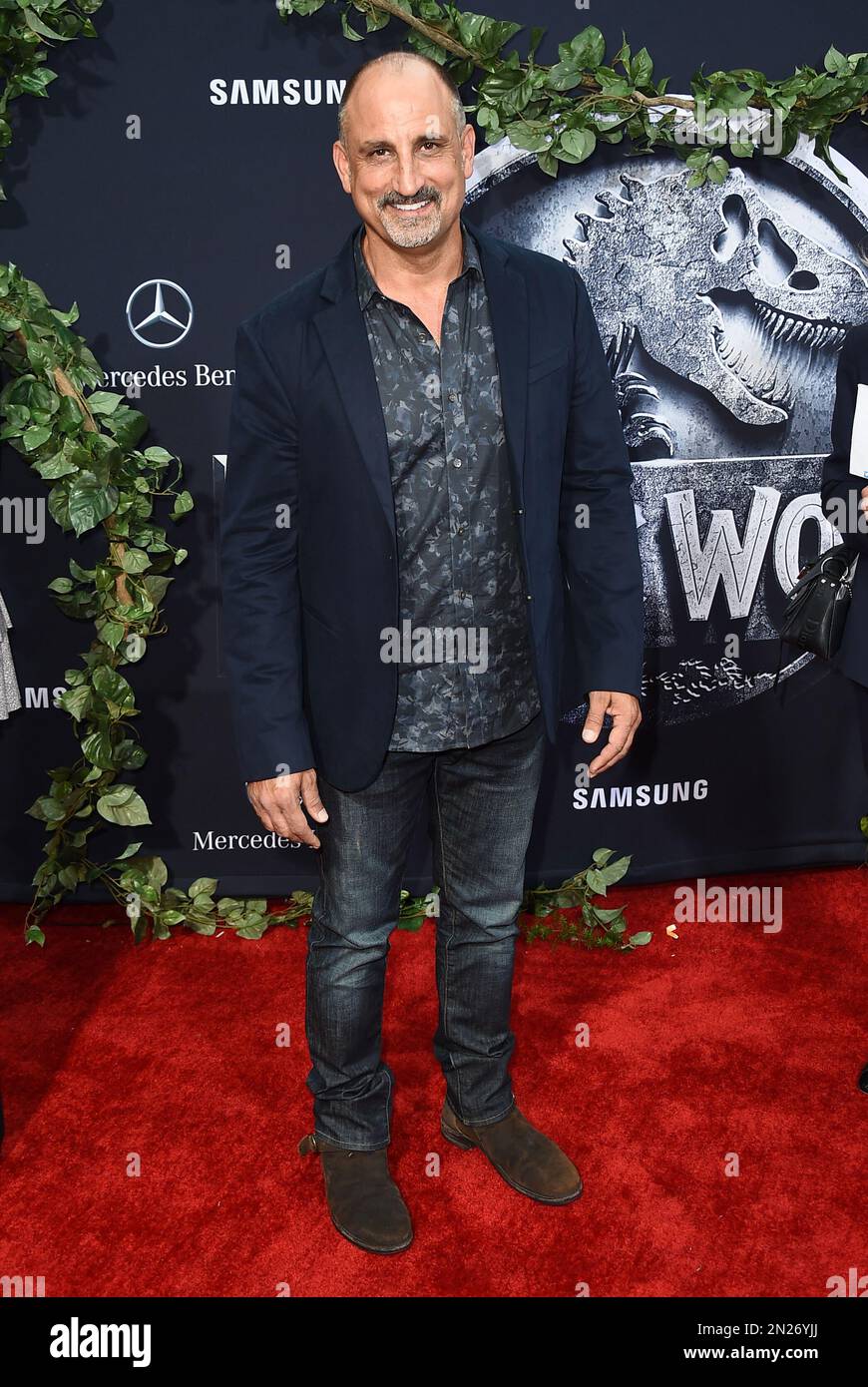 Michael Papajohn arrives at the Los Angeles premiere of "Jurassic World ...