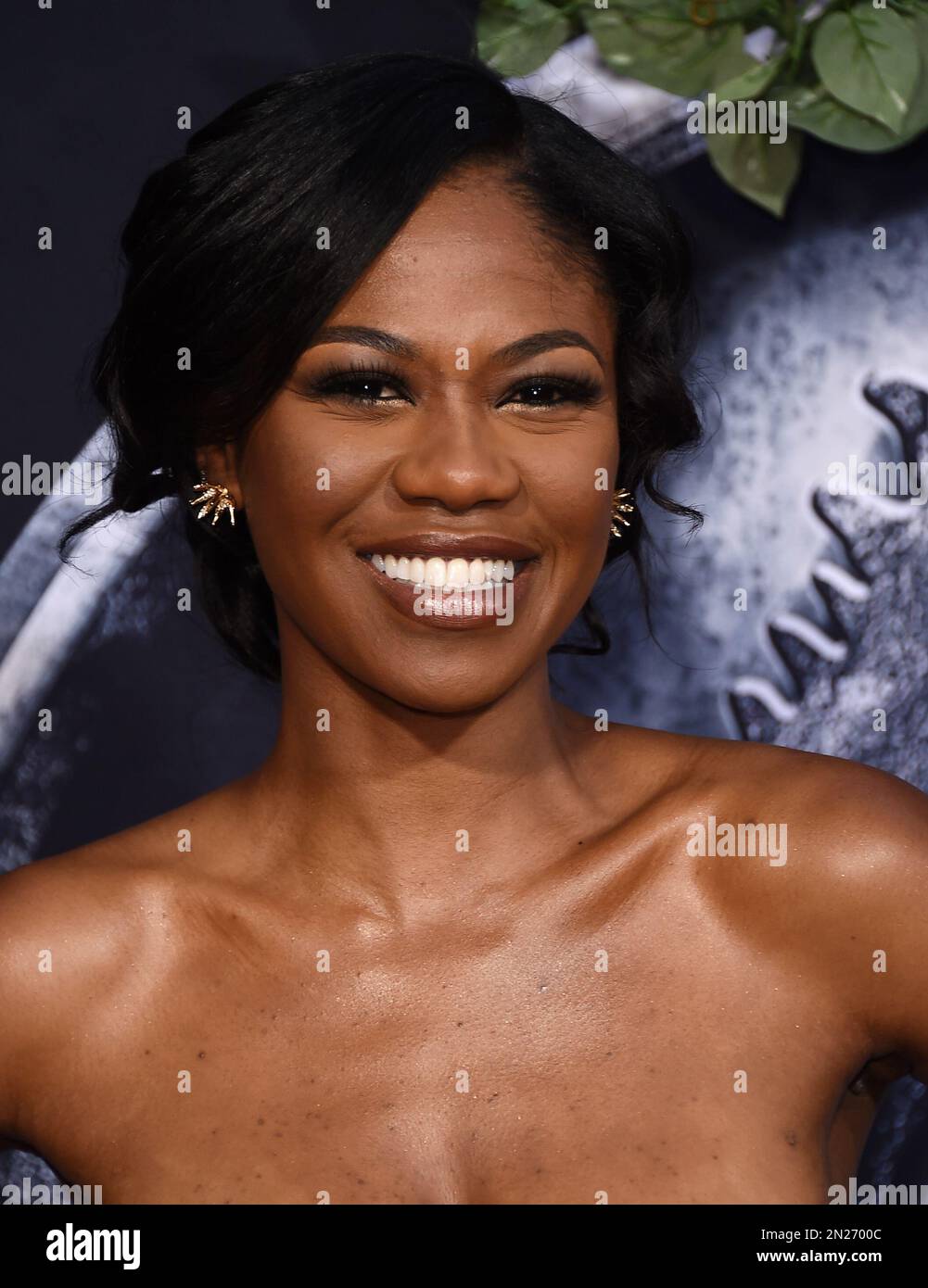 Vanessa Lee Chester arrives at the Los Angeles premiere of "Jurassic ...