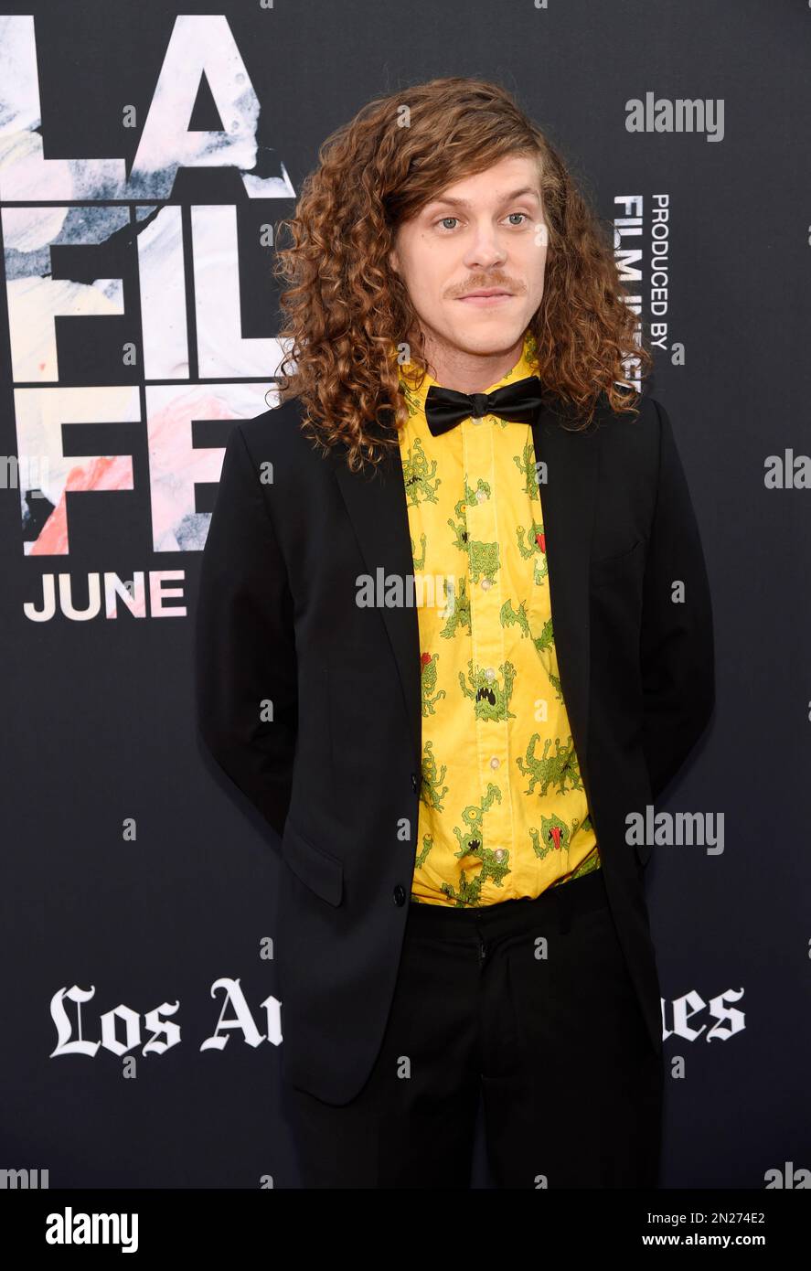 Blake Anderson, a cast member in "Dope," poses at the premiere of the ...