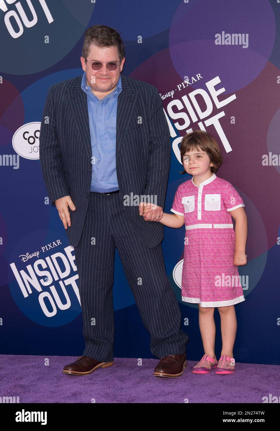 Patton Oswalt, left, and his daughter Alice Rigney Oswalt are seen at ...