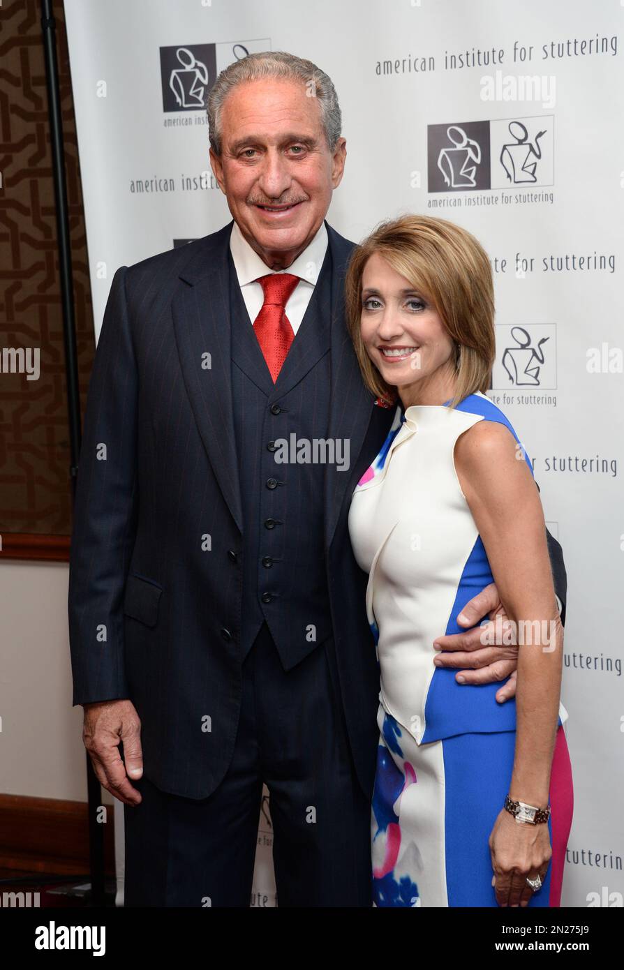 Arthur Blank and Angela Macuga attend the American Institute for ...