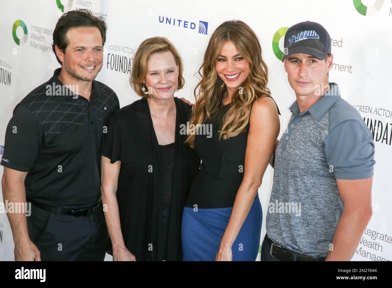 Scott Wolf, from left, JoBeth Williams, Sofia Vergara and Brendan Fehr ...