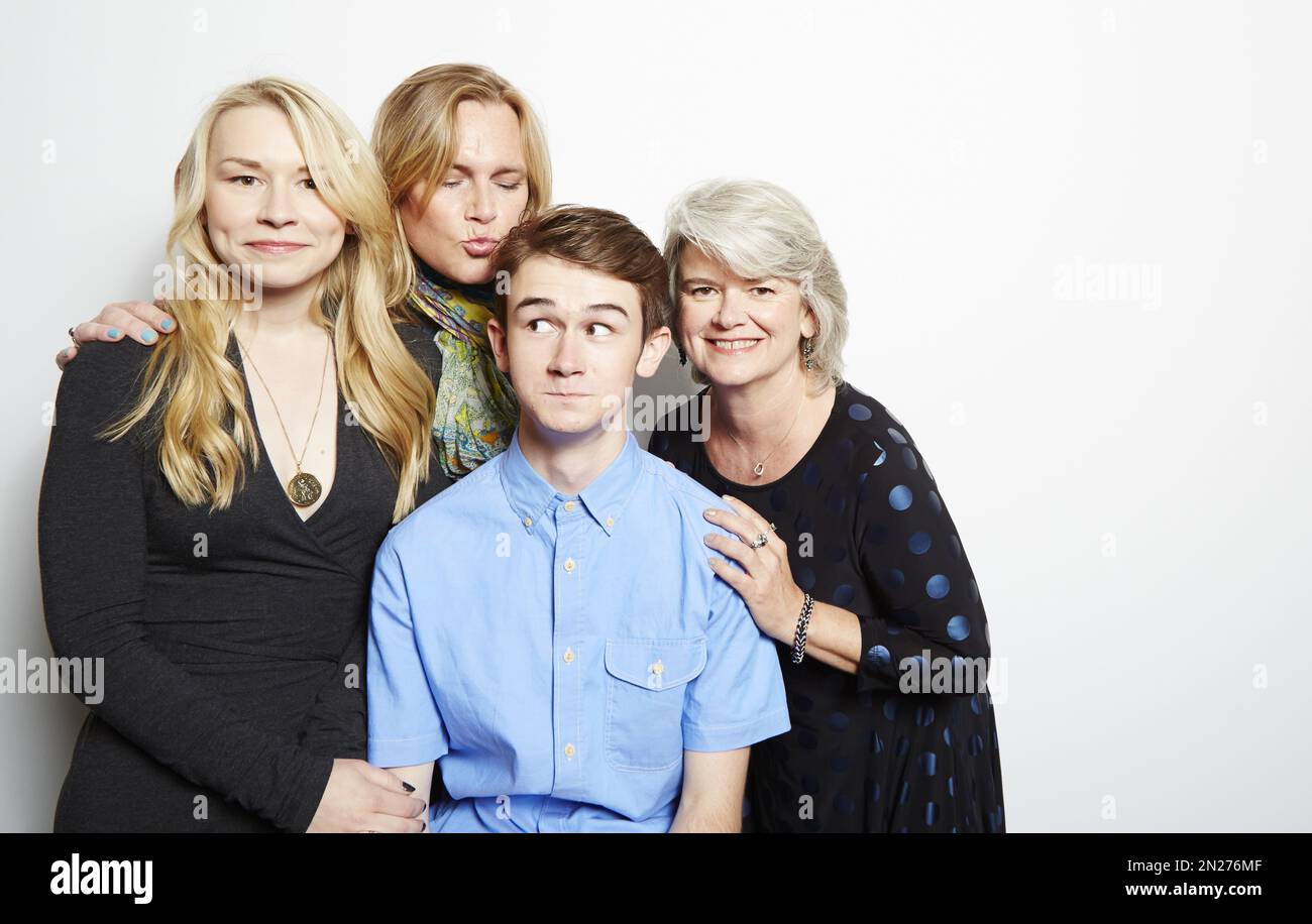 From the ABC Family docu-series "Becoming Us" Sutton Crawford, left ...