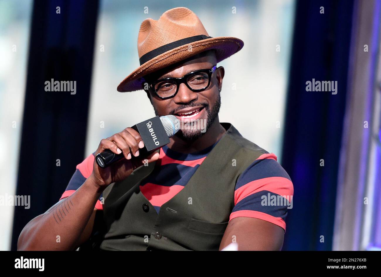 Actor Taye Diggs participates in AOL's BUILD Speaker Series to discuss ...