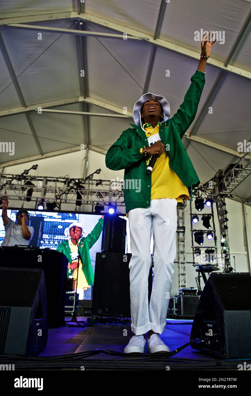 American rapper Bishop Nehru (Markel Scott) performs at The Governors ...