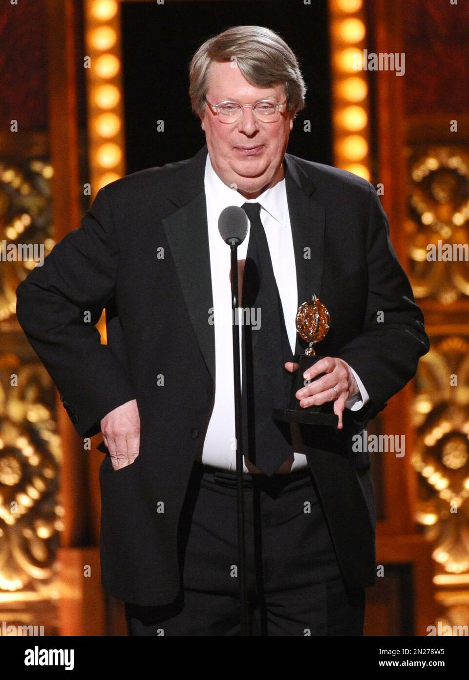 Andre Bishop accepts the award for best revival of a musical for “The ...