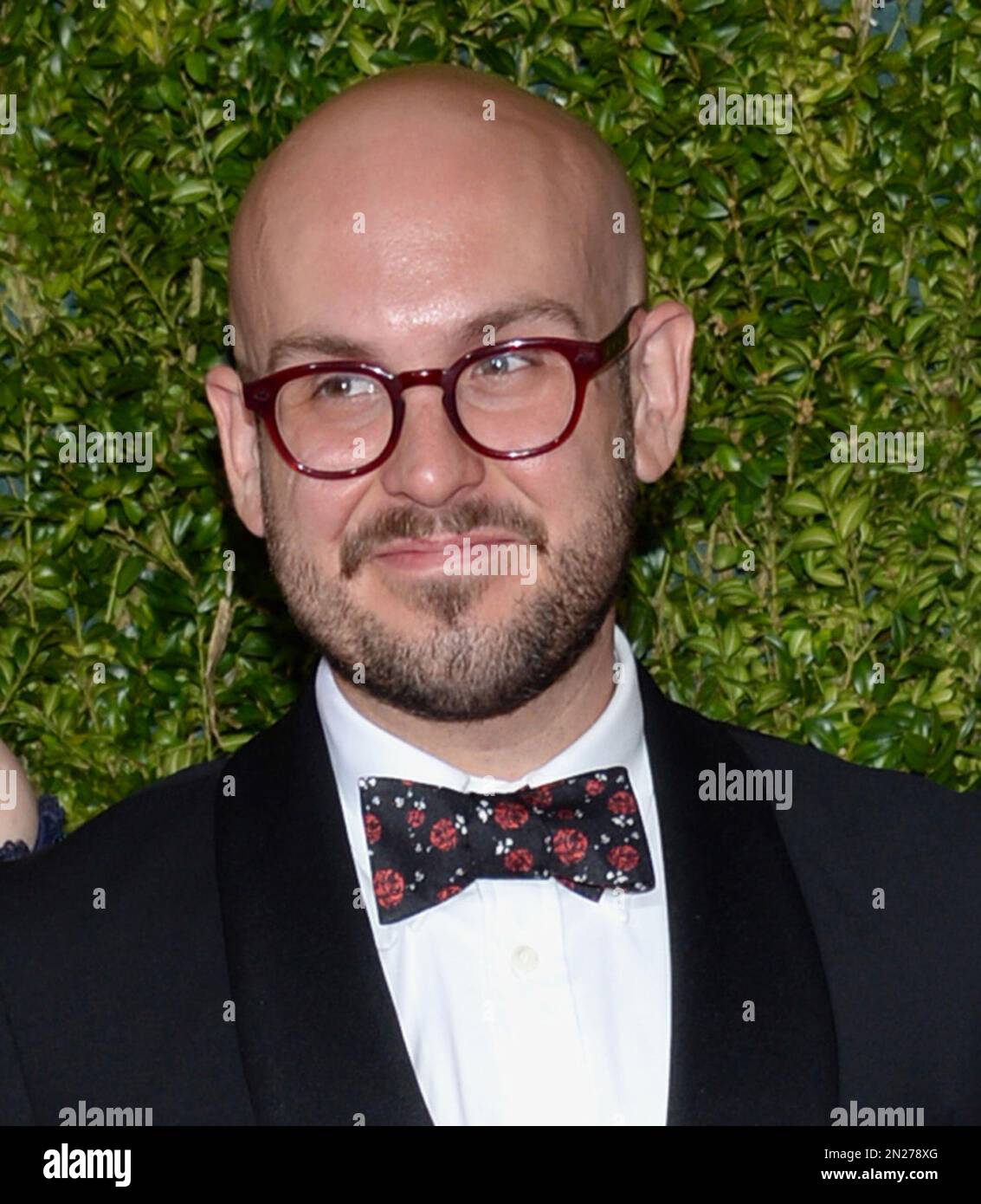 Robert Askins arrives at the 69th annual Tony Awards at Radio City ...