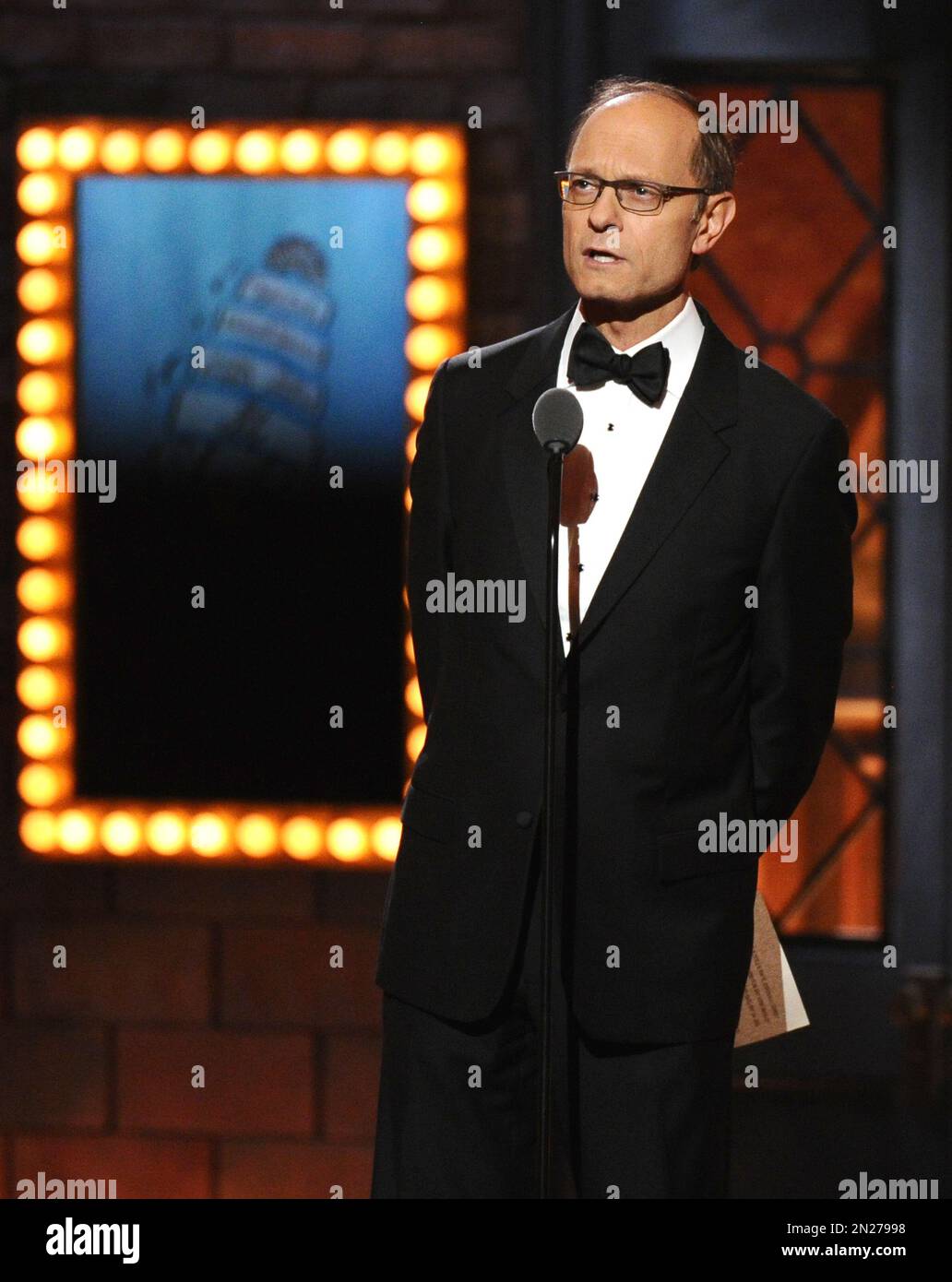 David Hyde Pierce announces a performance at the 69th annual Tony ...