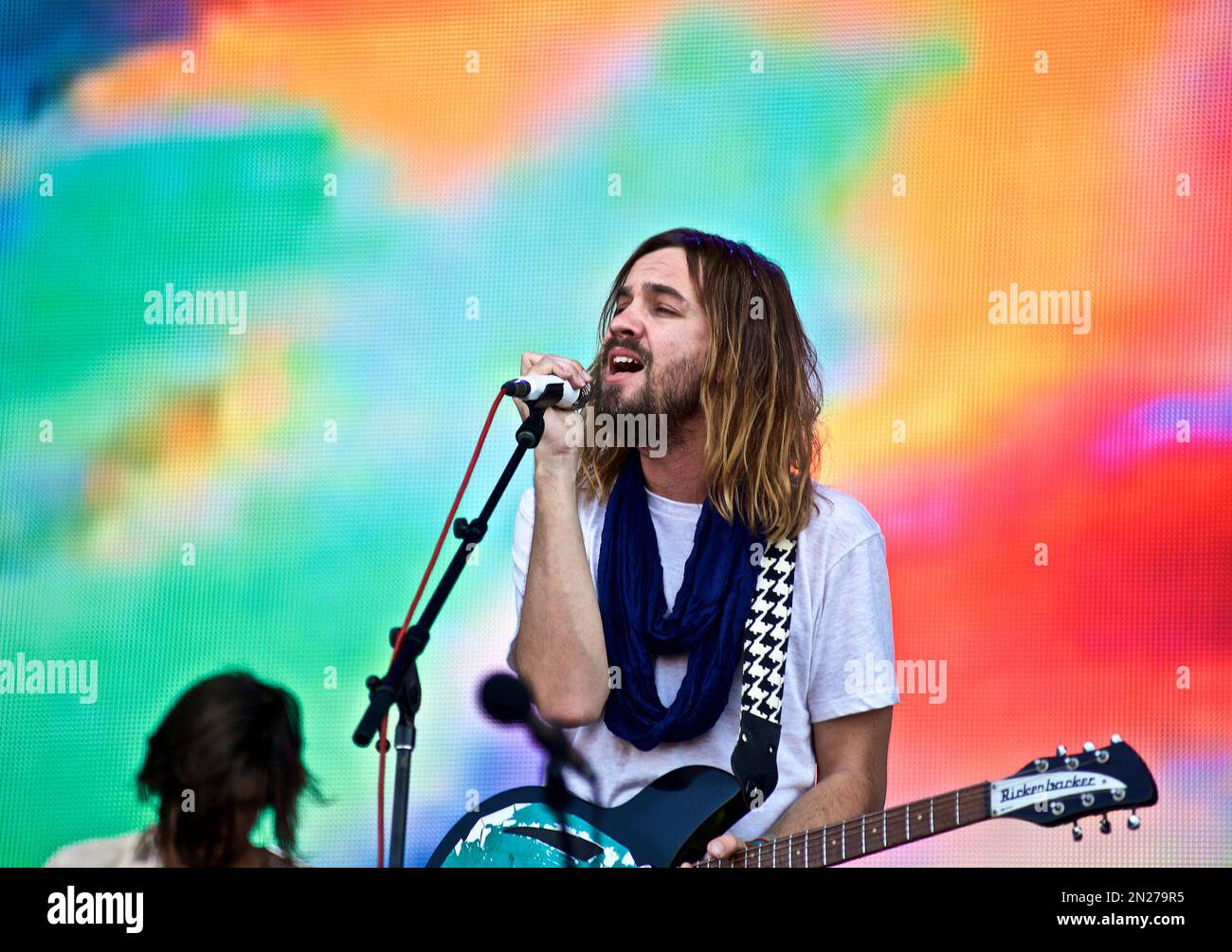 Australian psychedelic band Tame Impala performs at The Governors Ball ...