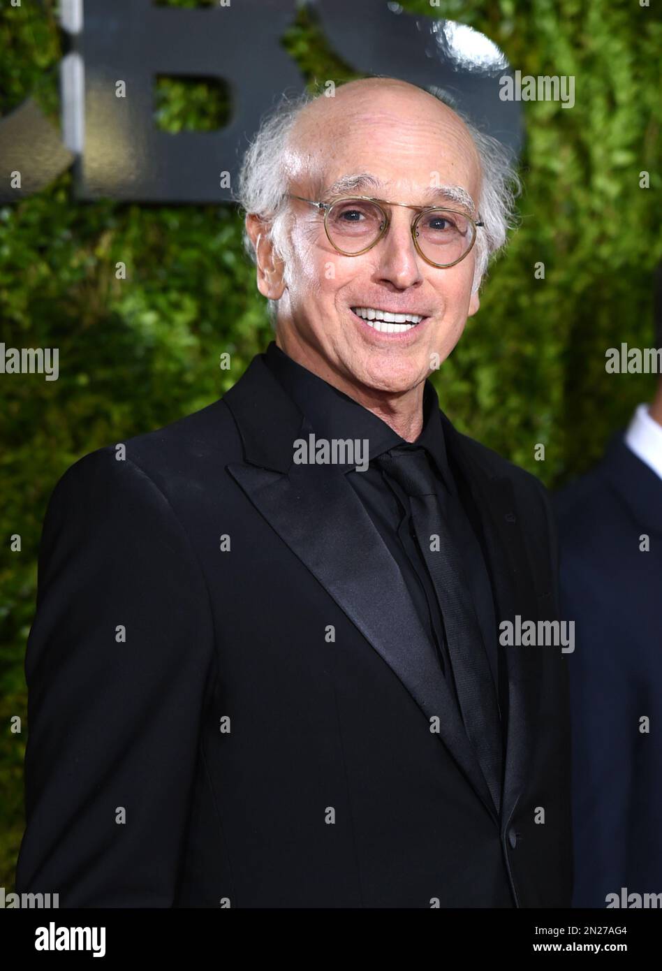 Larry David arrives at the 69th annual Tony Awards at Radio City Music ...