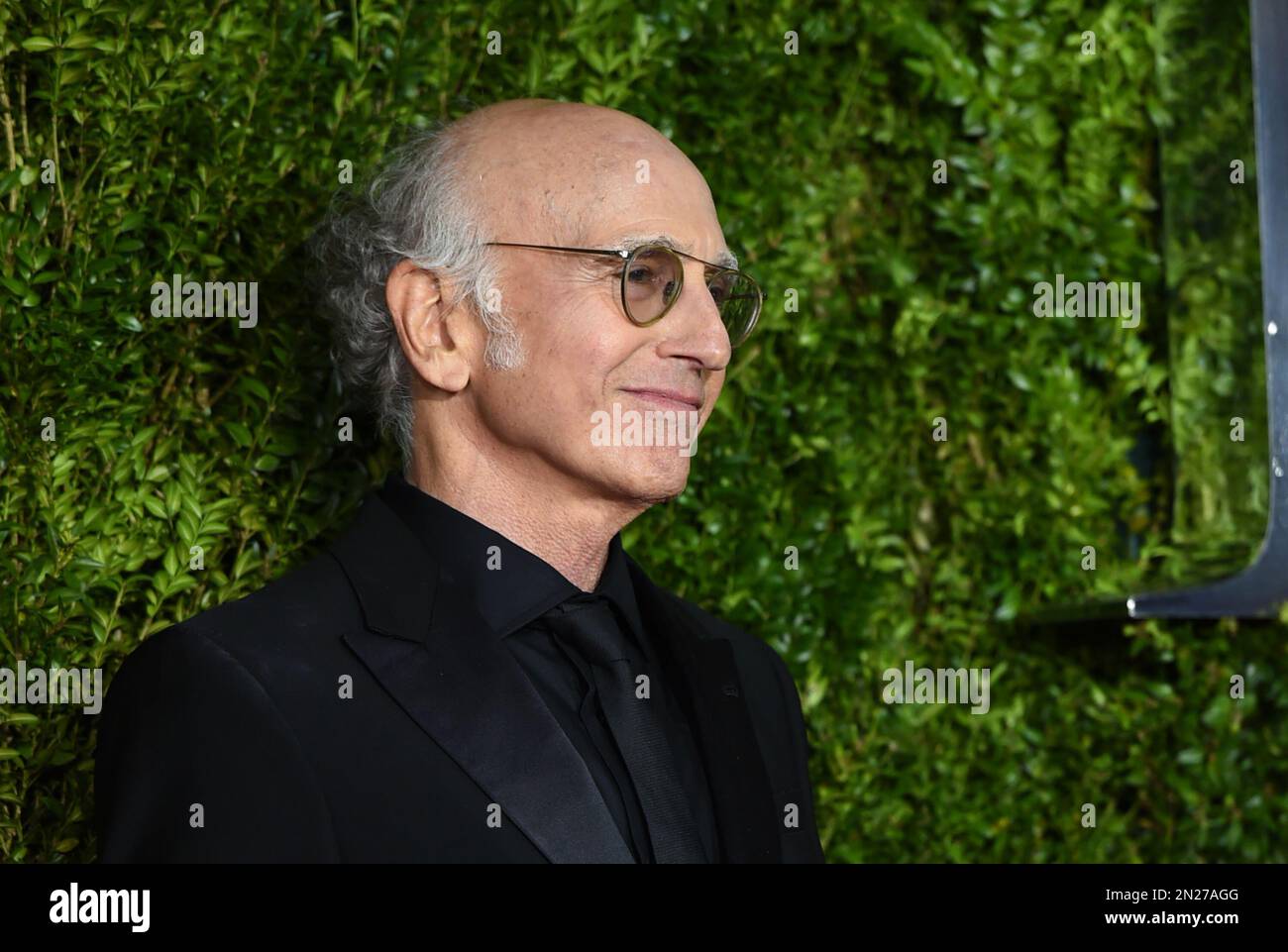 Larry David arrives at the 69th annual Tony Awards at Radio City Music ...