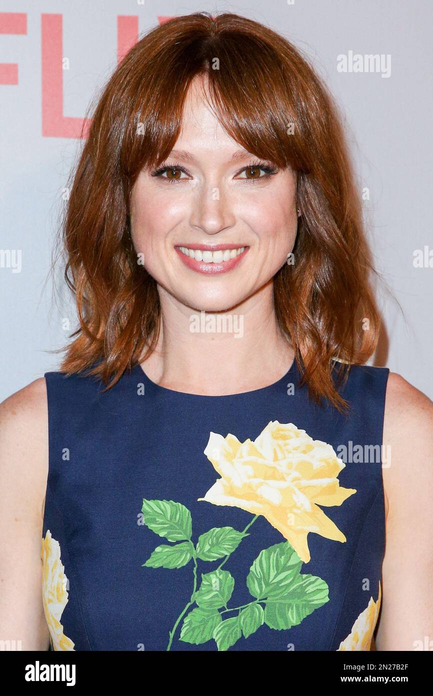 Ellie Kemper arrives at Netflix's "Unbreakable Kimmy Schmidt" Q&A ...