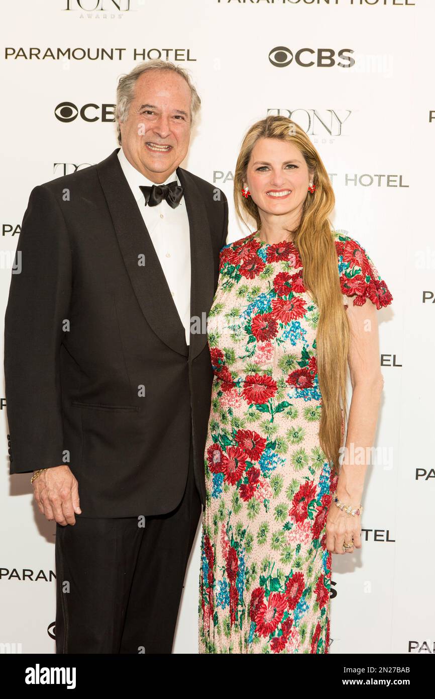 Tony Award Winning Producers: Stewart F. Lane & Bonnie Comley (wearing ...