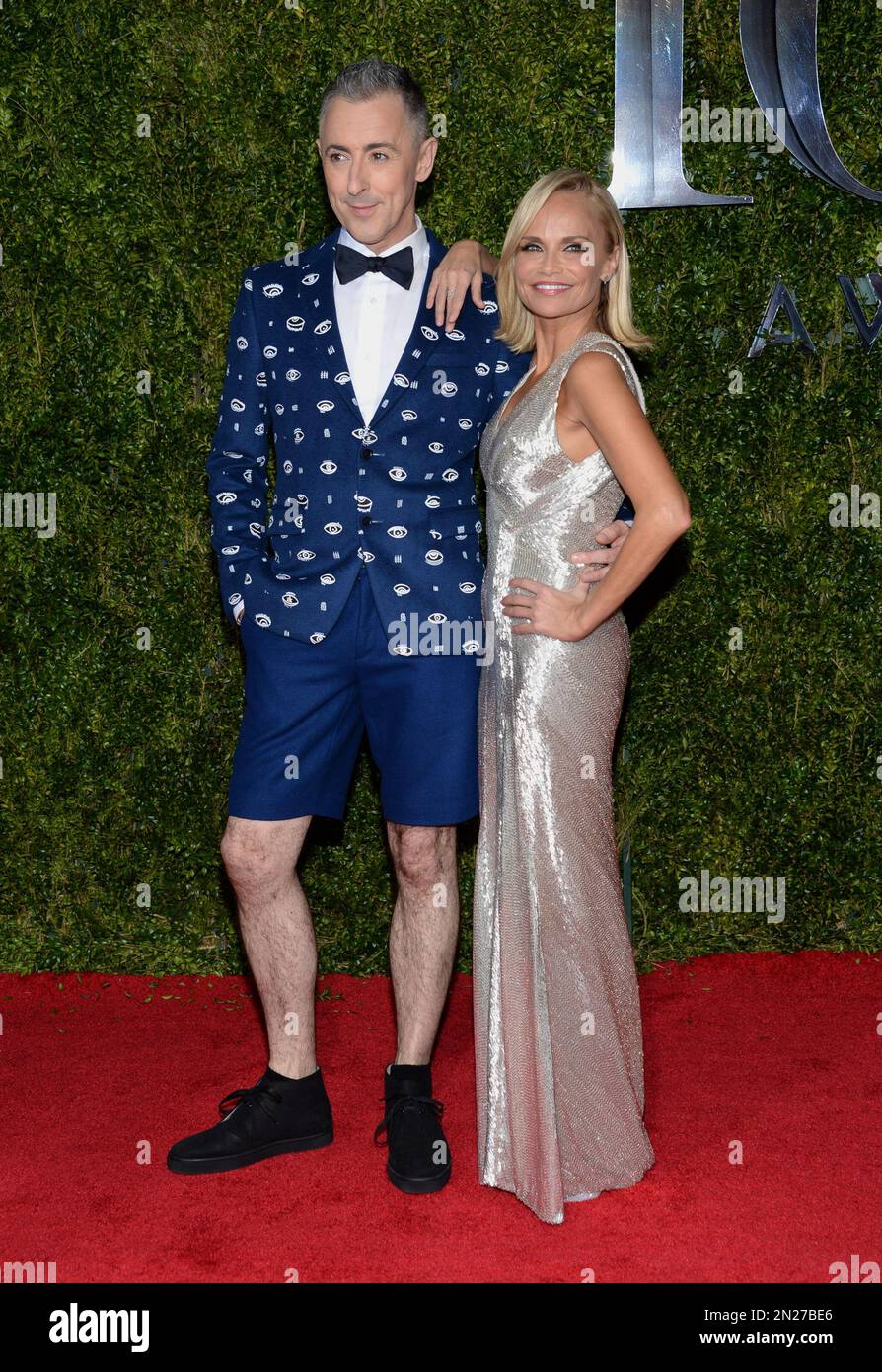 Alan Cumming, left, and Kristin Chenoweth arrive at the 69th annual ...