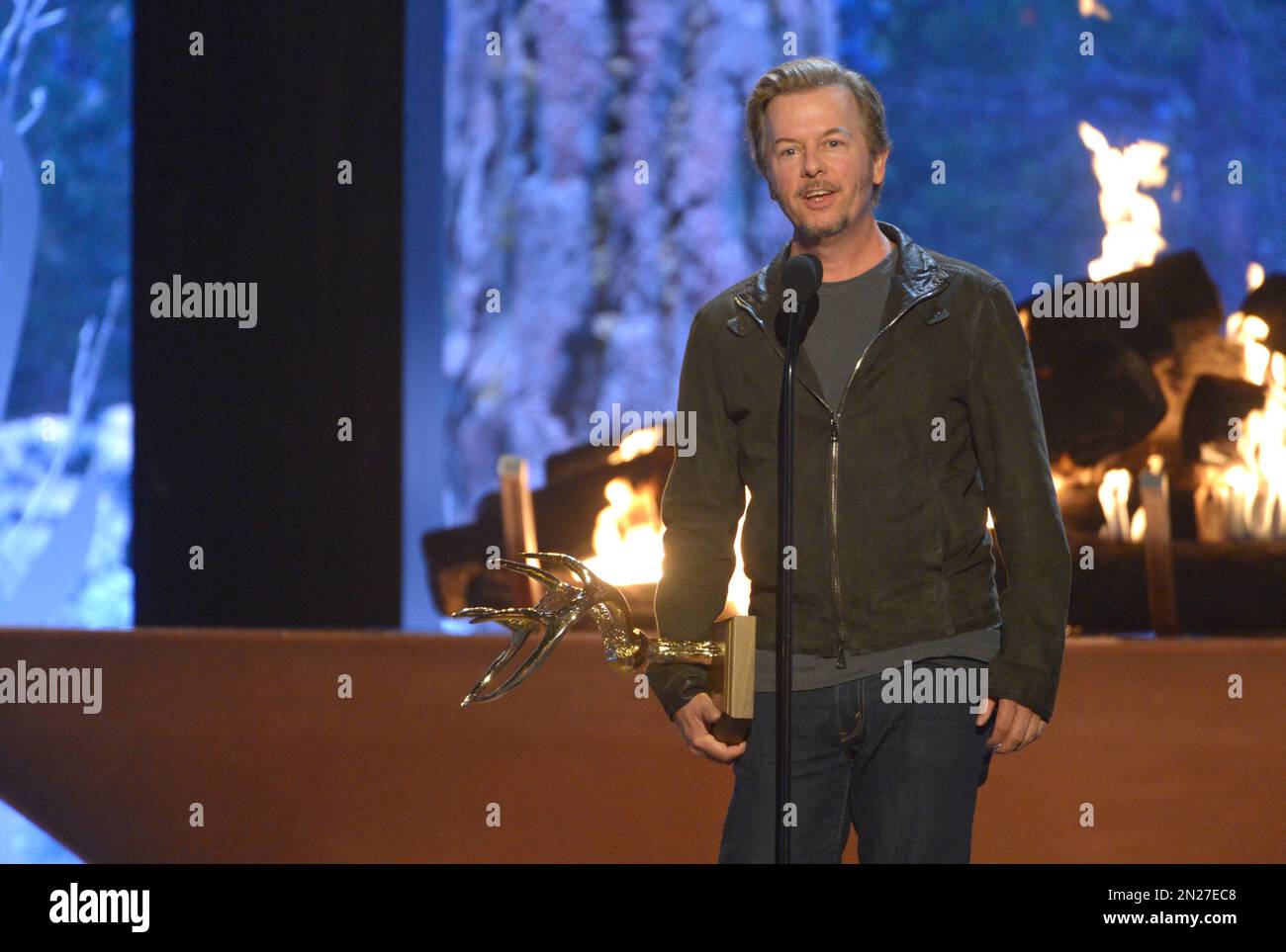 David Spade speaks at the 2015 Spike TV's Guys Choice Awards at Sony ...