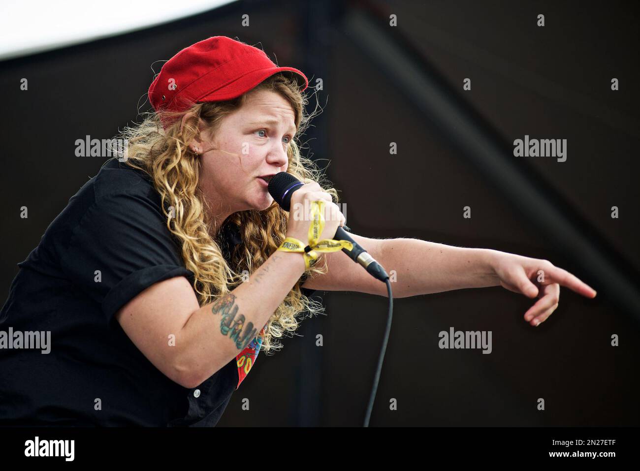 London born performance poet Kate Tempest (Kate Esther Calvert ...