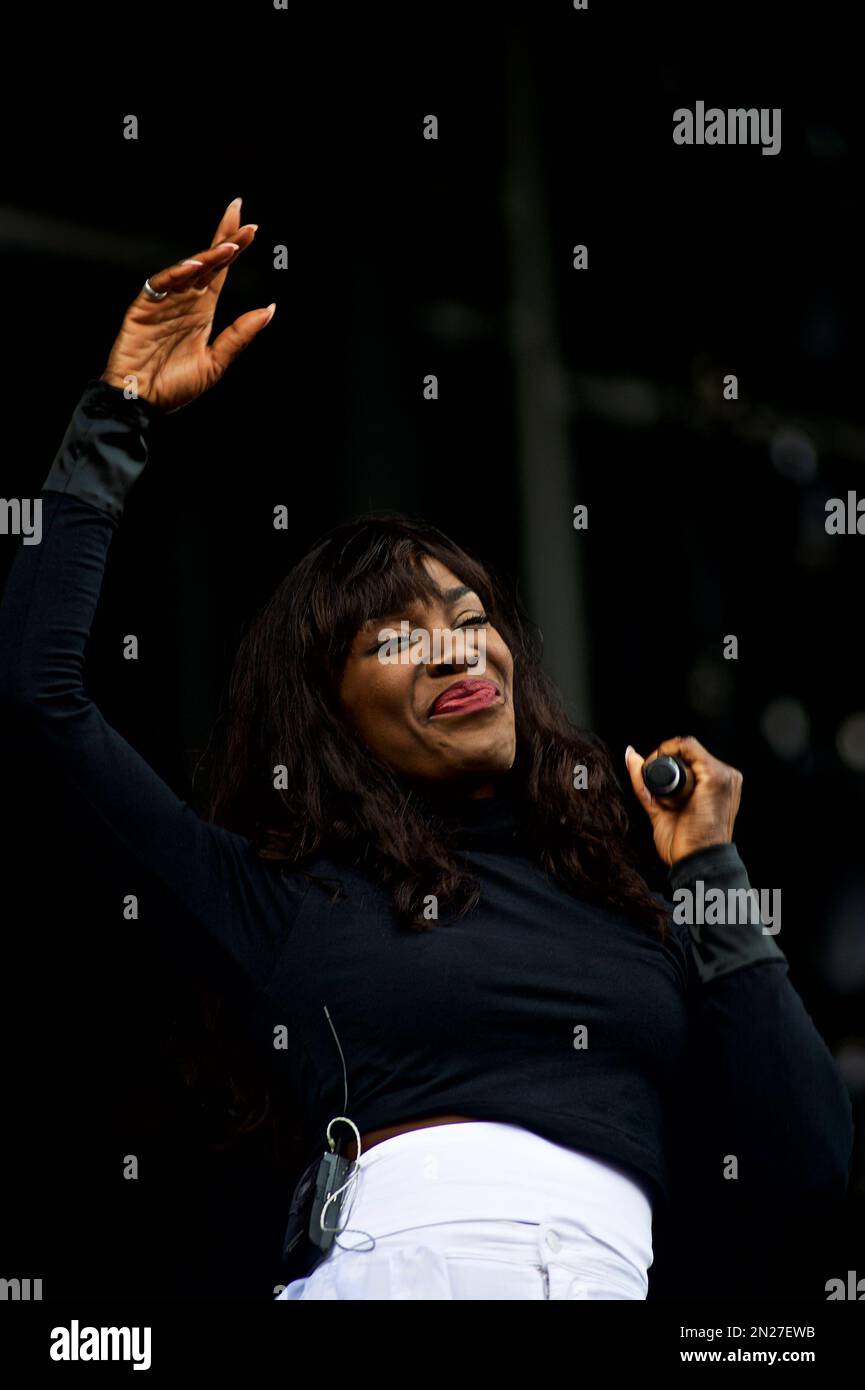 British electronic group Clean Bandit performs at The Governors Ball ...