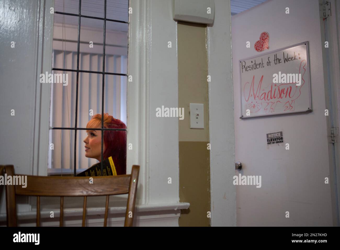 In this Monday, May 18, 2015 photo, Madison Rodriguez, named resident ...