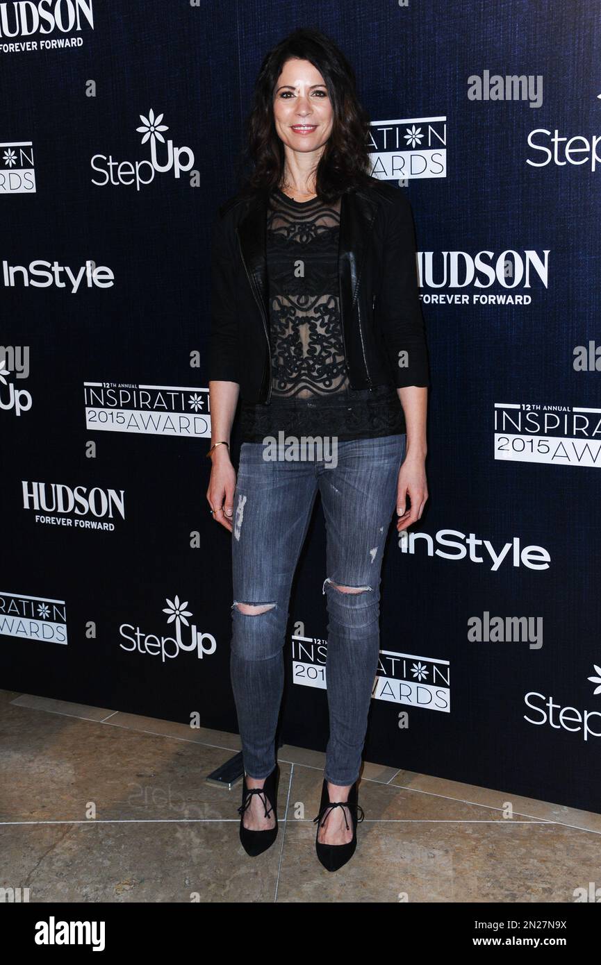 Lauren Stamile arrives at the 12th Annual Inspiration Awards held at ...