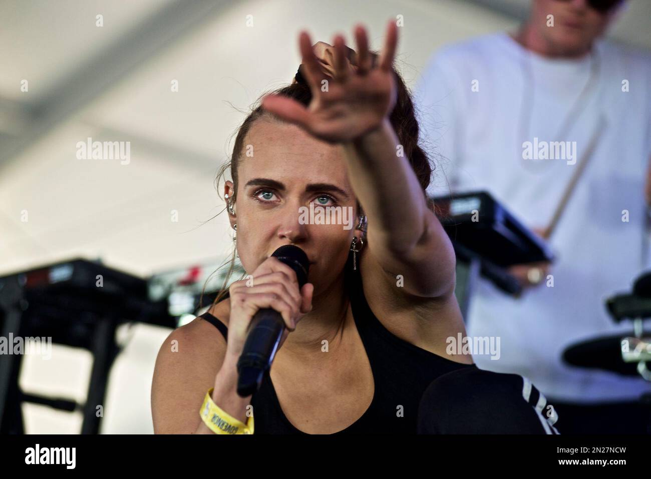 The Danish singer songwriter MO (Karen Marie Orsted) performs at The ...