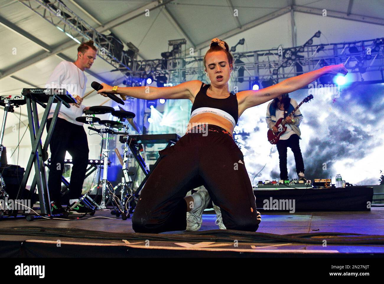 The Danish singer songwriter MO (Karen Marie Orsted) performs at The ...