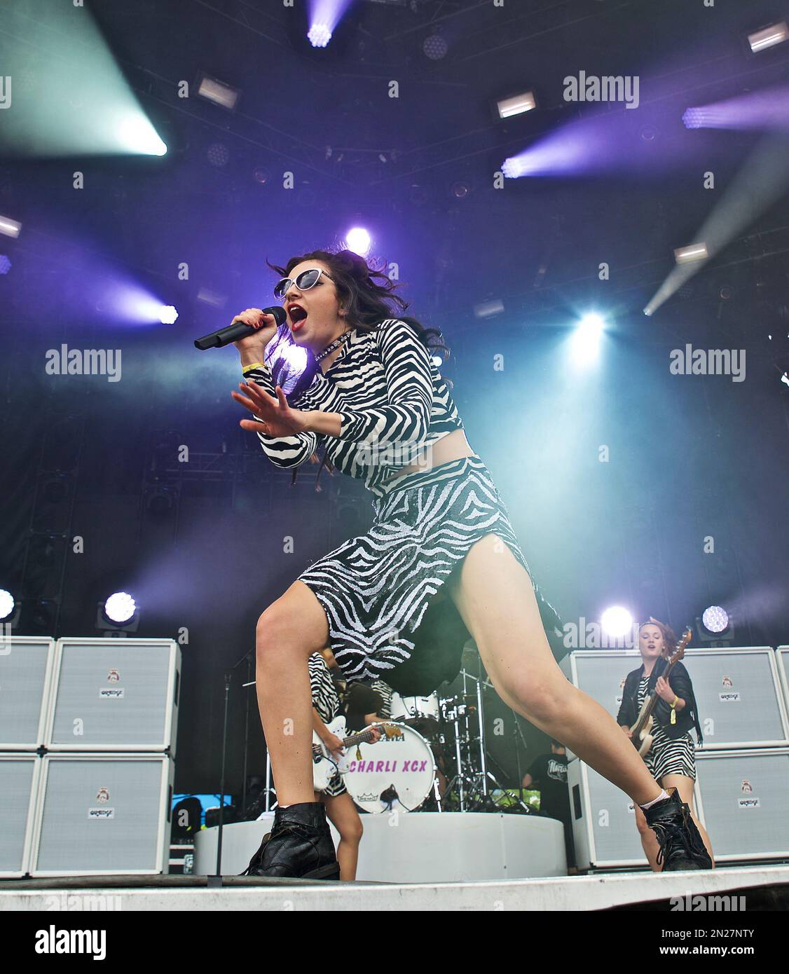 British singer songwriter Charli XCX performs at The Governors Ball ...