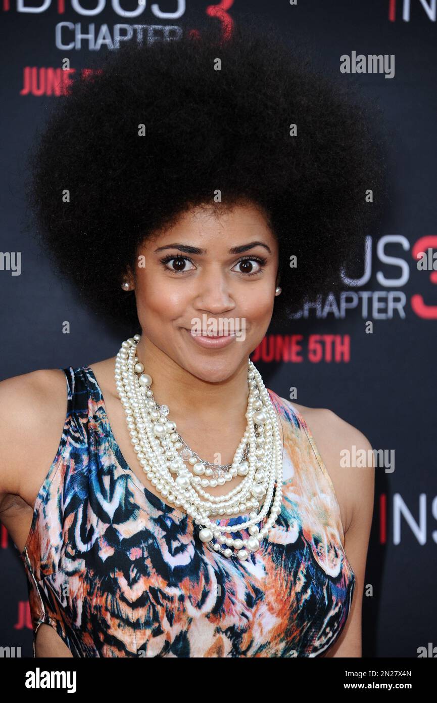 Amaris Davidson arrives at the LA Premiere Of "Insidious: Chapter 3 ...