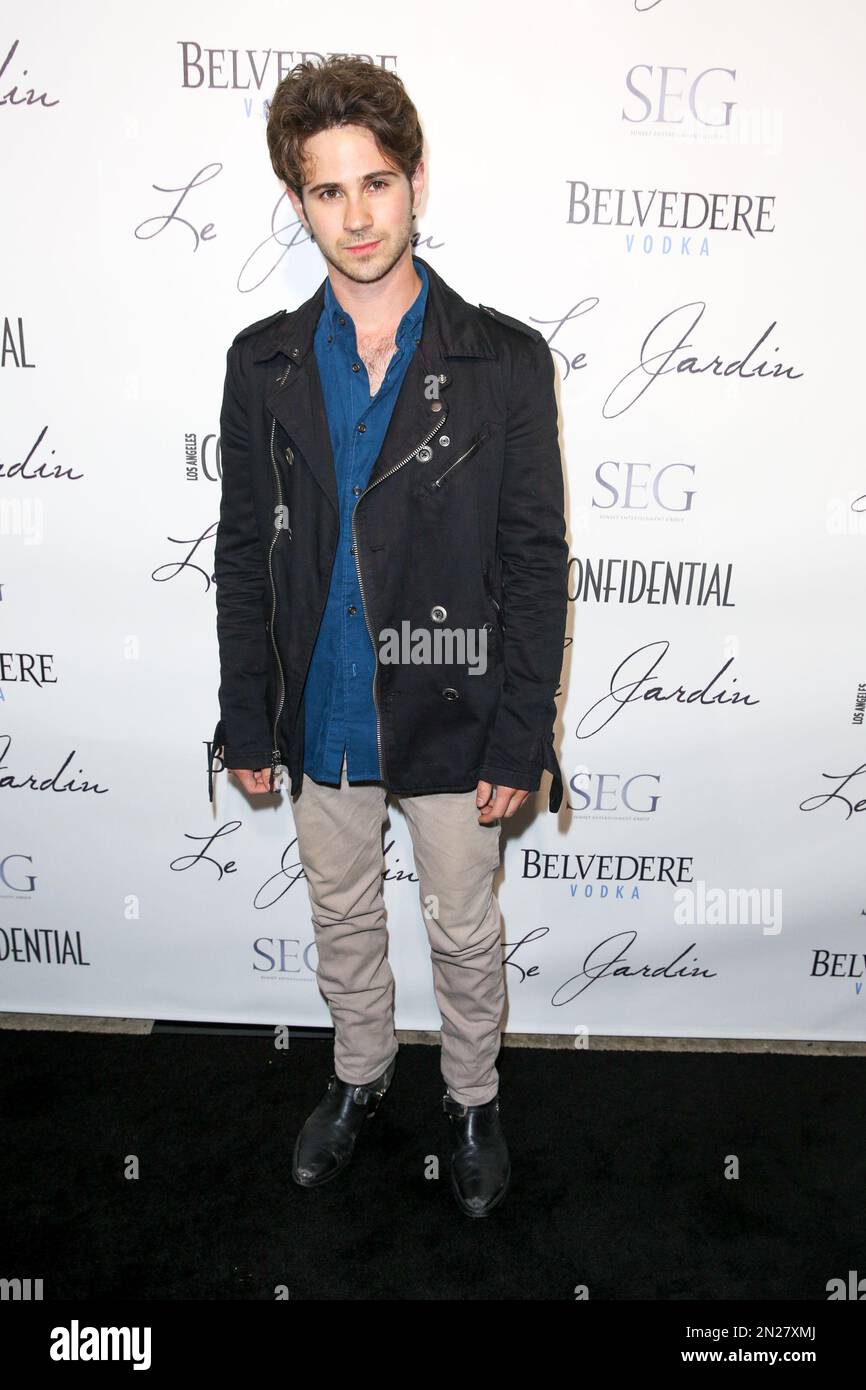 Connor Paolo arrives at the Grand Opening Of Le Jardin on Thursday ...