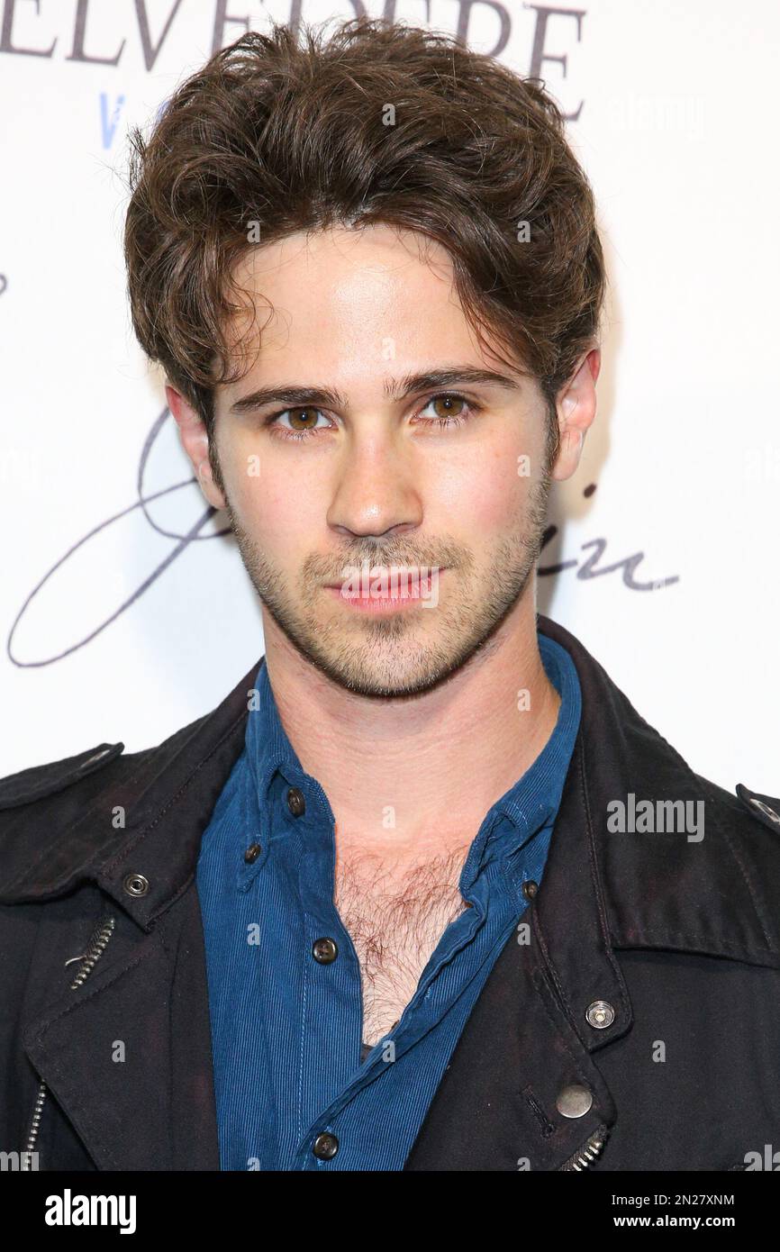 Connor Paolo arrives at the Grand Opening Of Le Jardin on Thursday ...