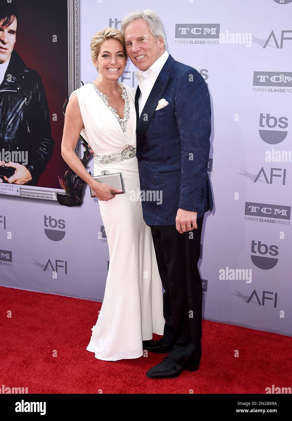 Kelly Kerrigan left, and Robert H. Kerrigan, Jr. arrive at the 43rd AFI ...