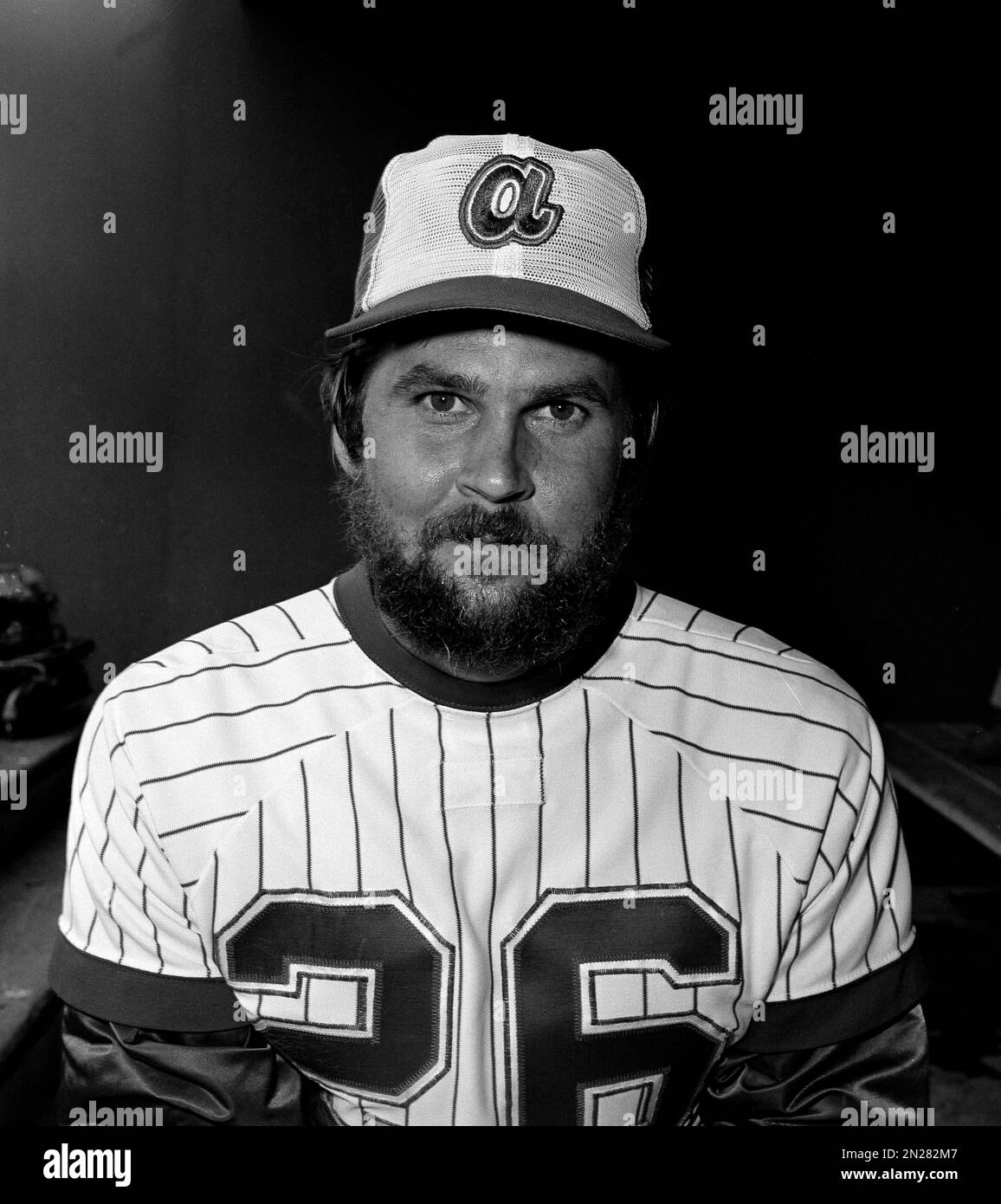 Gene Garber, pitcher for the Atlanta Braves, is pictured in 1979. (AP ...