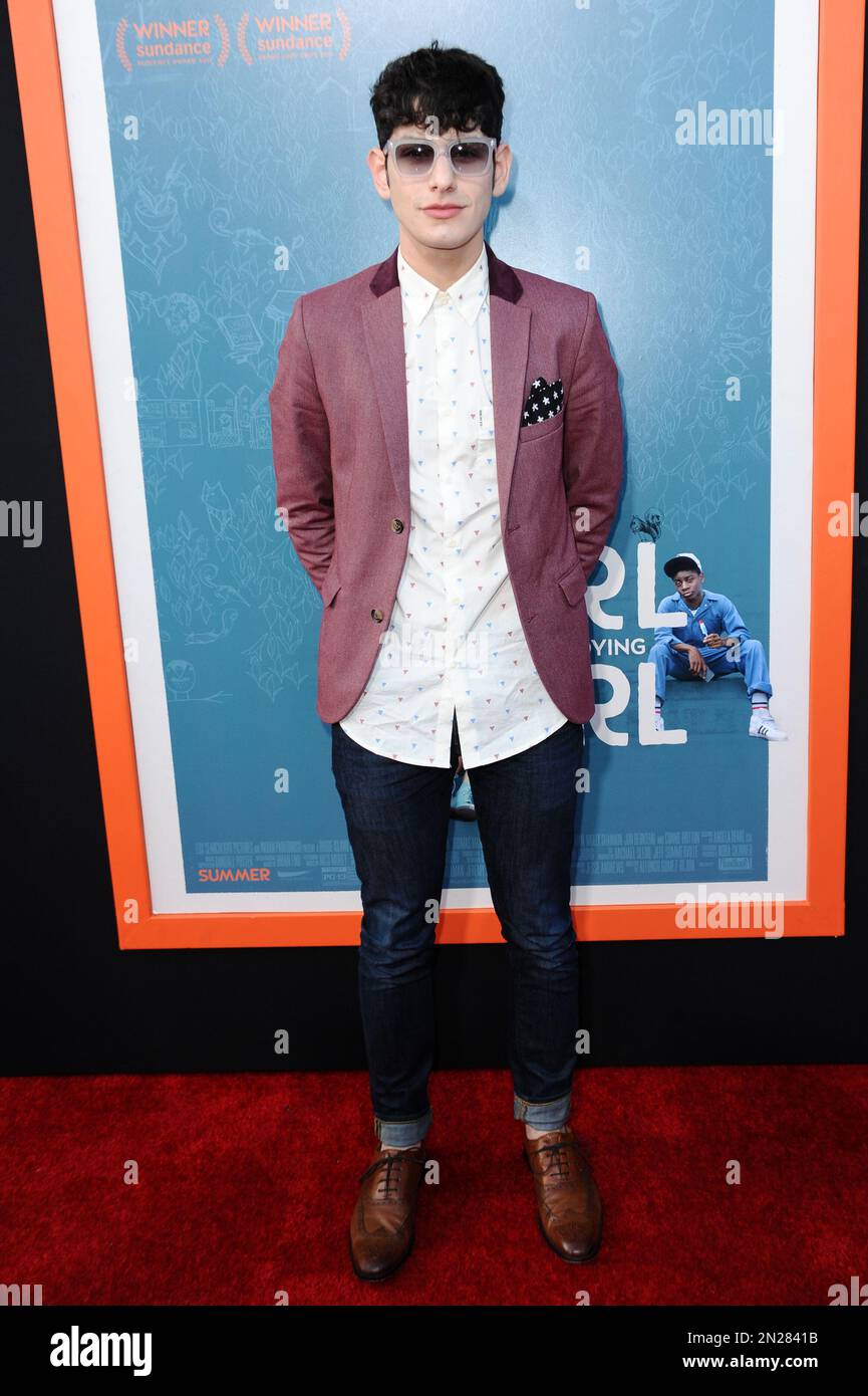Matt Bennett arrives at the LA Premiere Of "Me And Earl And The Dying ...