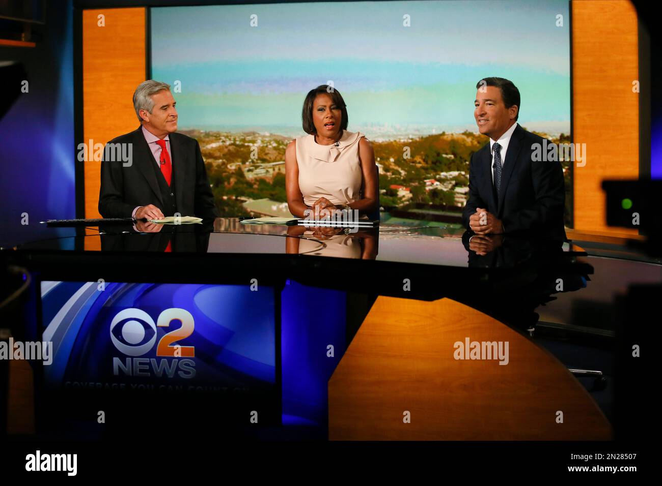 Television Academy Chairman and CEO Bruce Rosenblum, right, surprises ...