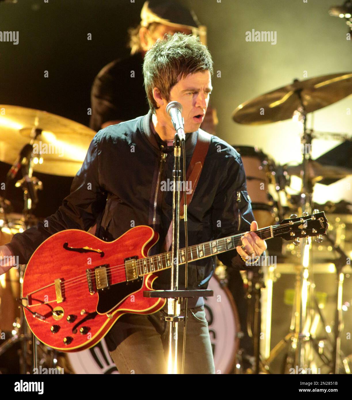 Singer-songwriter Noel Gallagher, formerly of the band Oasis, performs ...