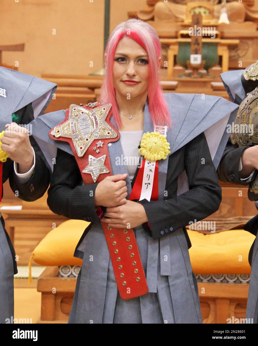 Italian-Japanese professional wrestler and World of Stardom Champion ...