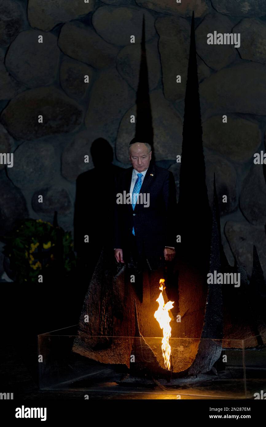 Canada's Foreign Minister Robert Douglas Nicholson stands next to the ...
