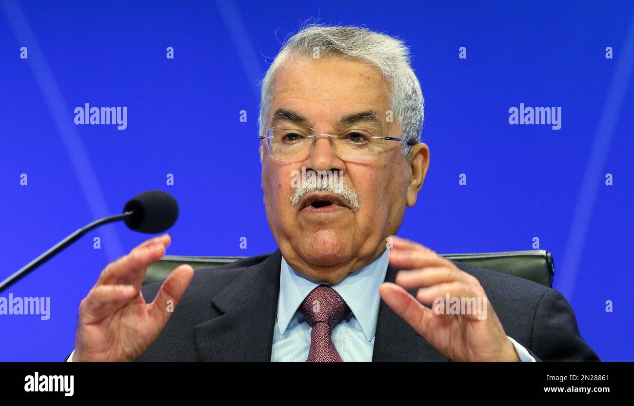 Saudi Arabia's Minister of Petroleum and Mineral Resources Ali Ibrahim ...