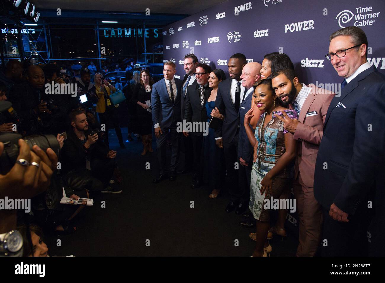 IMAGE DISTRIBUTED FOR STARZ ENTERTAINMENT - Carmi Zlotnik, right, Omari ...