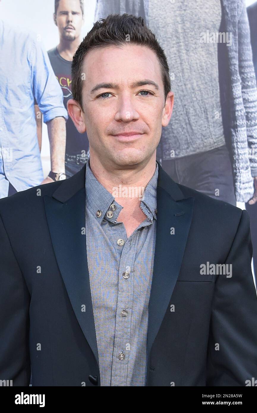 David Faustino arrives at the LA Premiere Of "Entourage" at the Regency ...