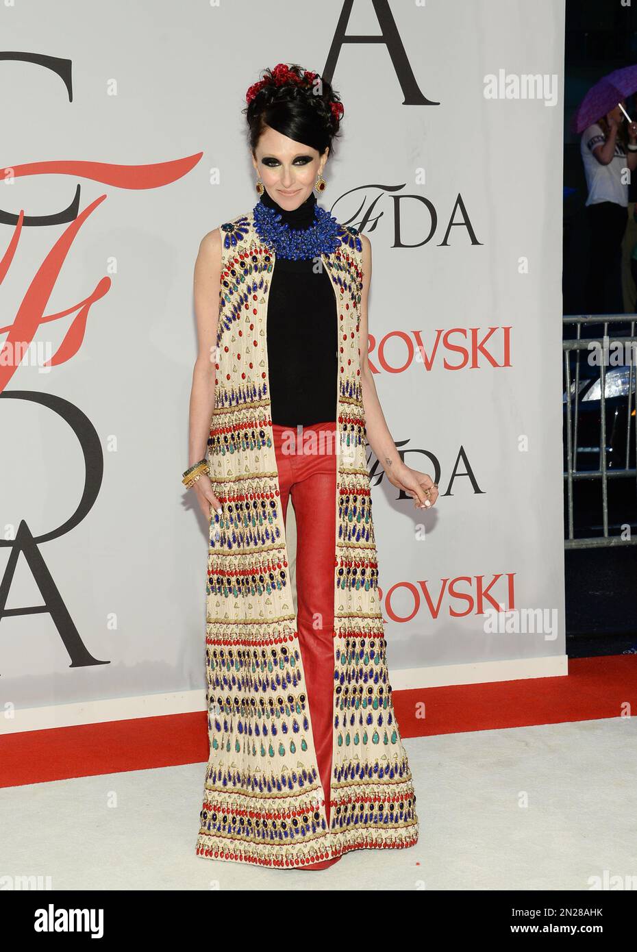 Stacy Bendet arrives at the 2015 CFDA Fashion Awards at Alice Tully ...