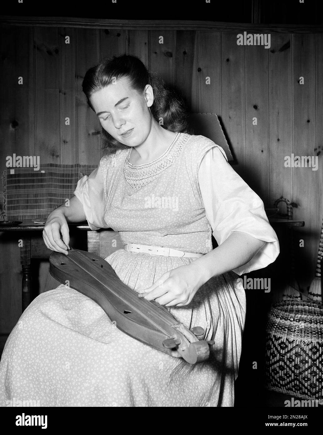 FILE - This July 15, 1950 file photo shows folksinger Jean Ritchie ...