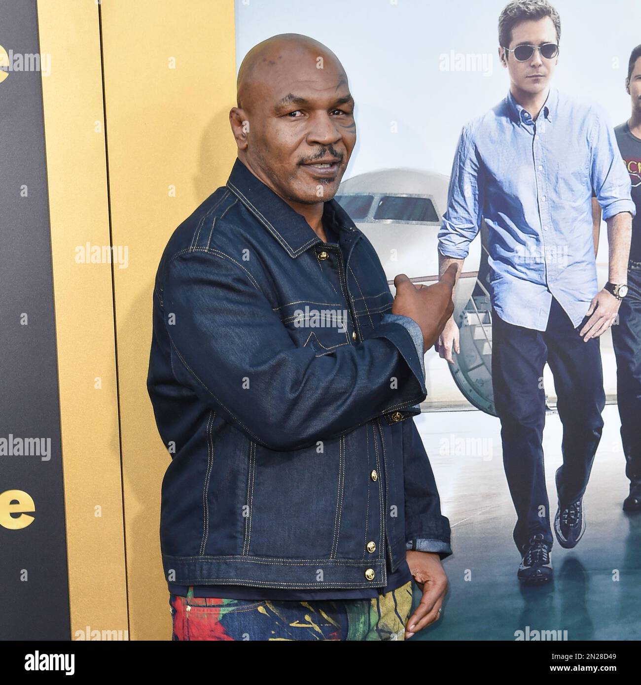 Mike Tyson arrives at the LA Premiere Of "Entourage" at the Regency ...