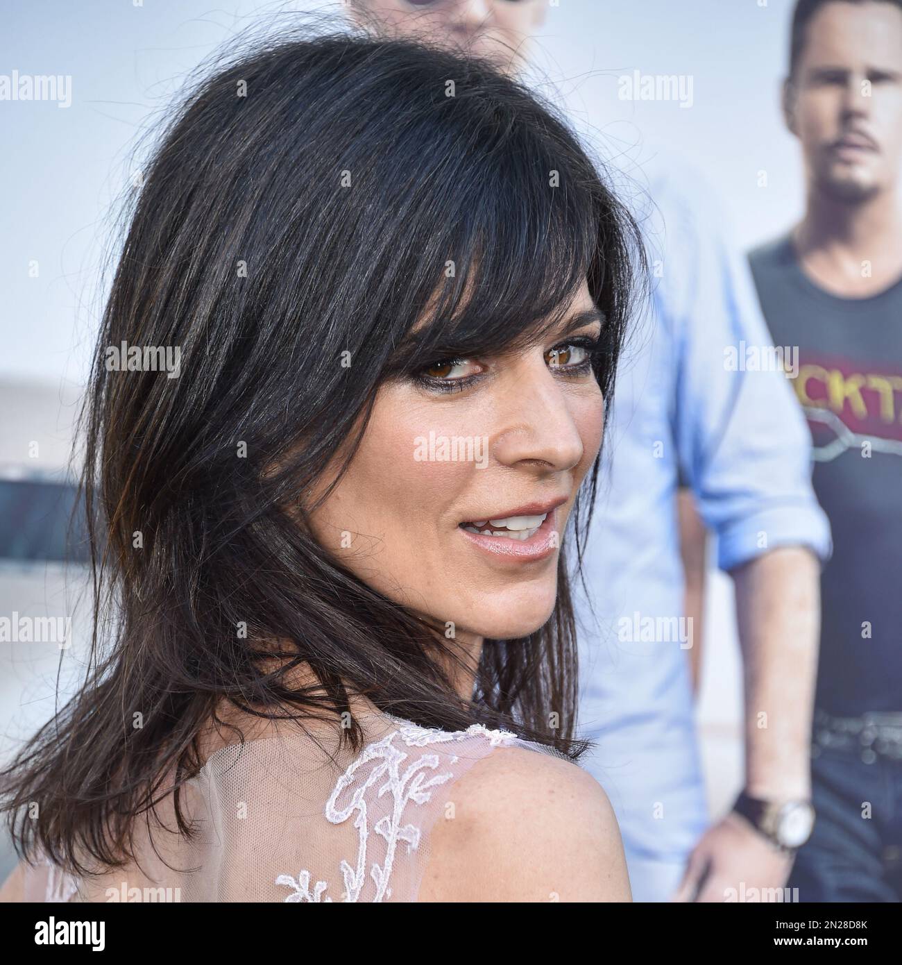 Perrey Reeves arrives at the LA Premiere Of "Entourage" at the Regency ...