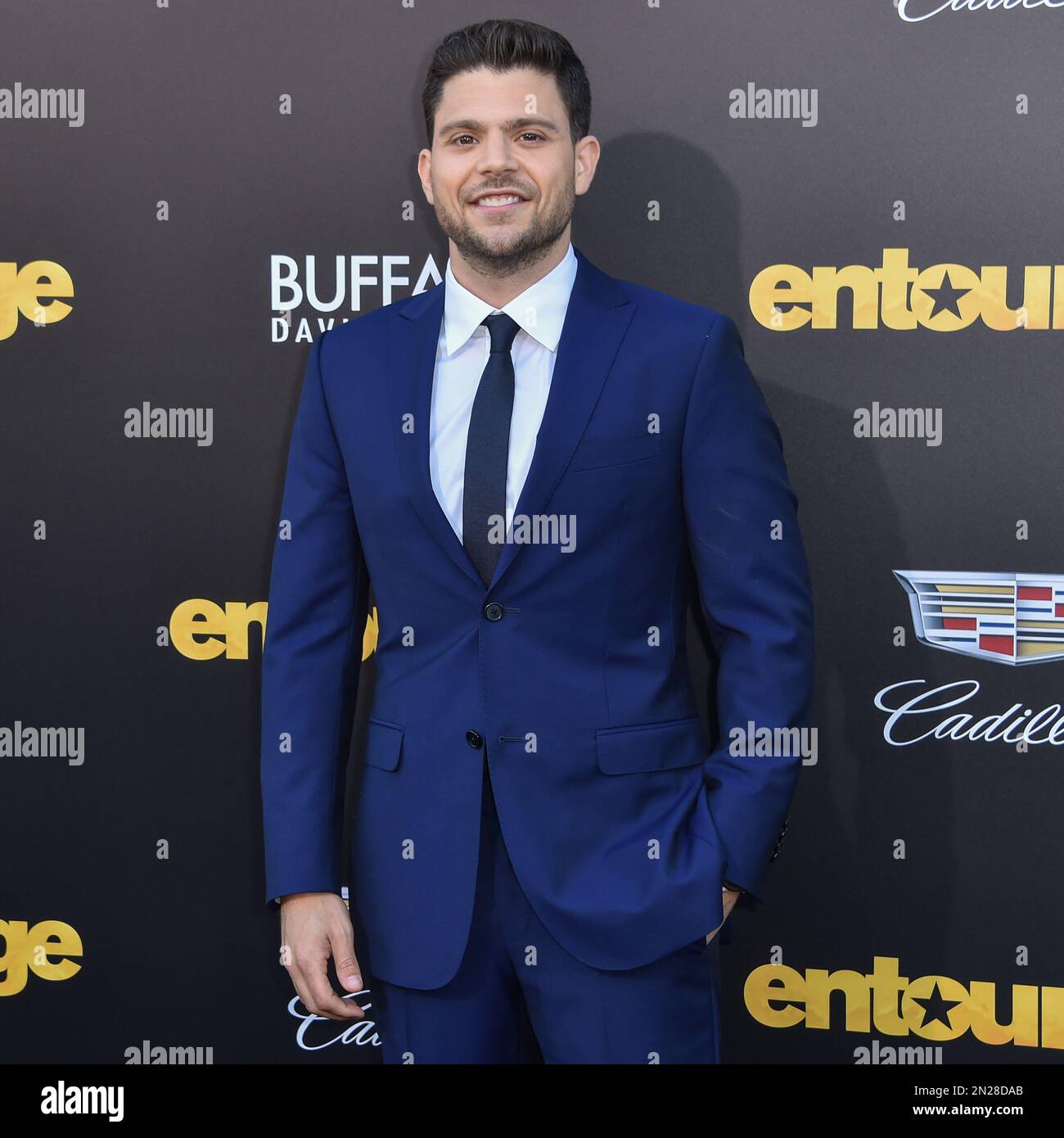 Jerry Ferrara arrives at the LA Premiere Of "Entourage" at the Regency ...