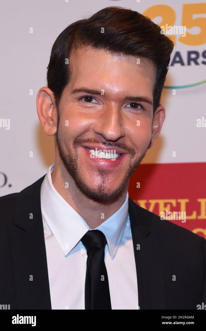 Aiden Leslie attends the 2015 GLSEN Respect Awards at Cipriani 42nd ...